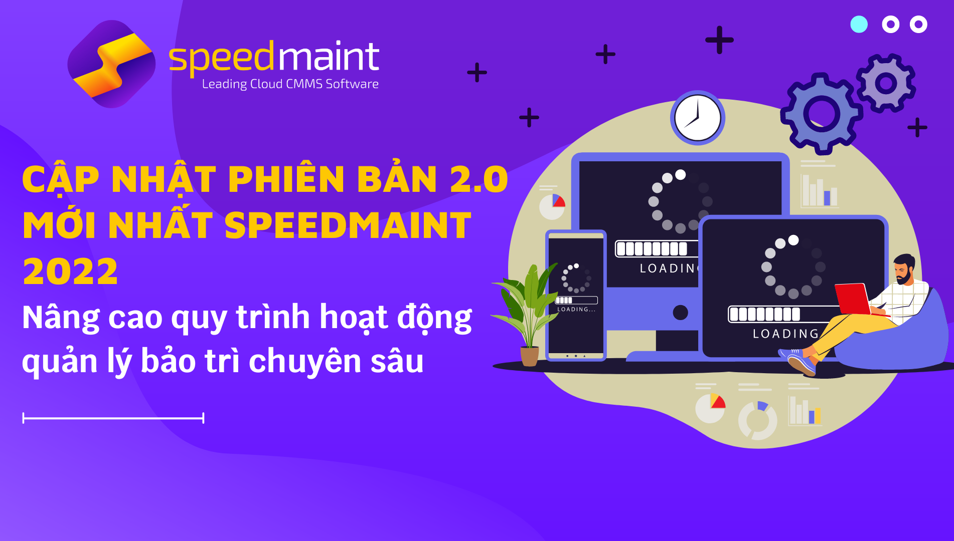 Phần mềm CMMS - SpeedMaint - Leading Cloud CMMS Software